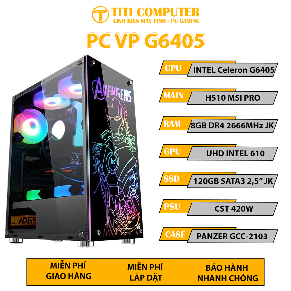 MÁY TÍNH VĂN PHÒNG G6405 - Máy Tính Giá Tốt Nhất Vũng Tàu